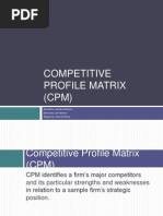 SPACE Matrix Strategic Management Method | PDF | Strategic Management ...