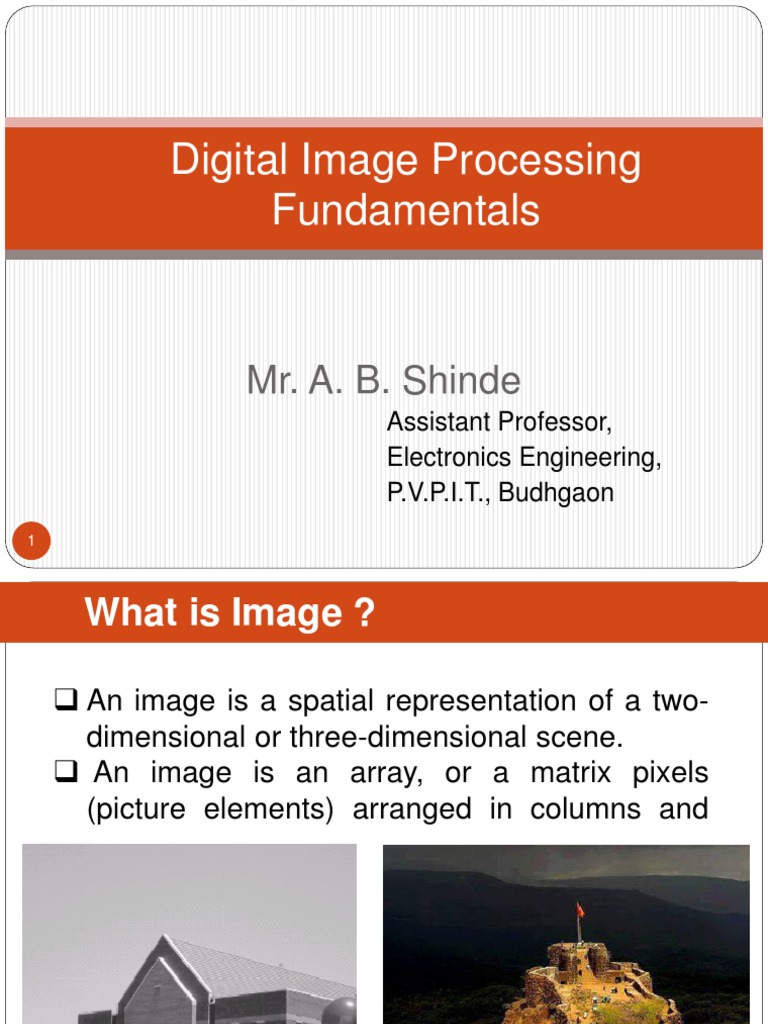 Image Processing Fundamentals | Download Free PDF | Image Resolution ...