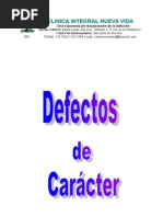 Defectos de Caracter | PDF | Envidia | Orgullo