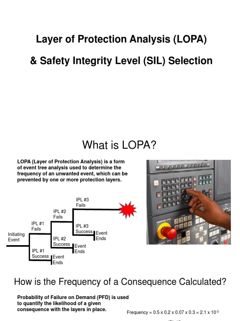 Basic Lopa and Sil | PDF | Systems Science | Risk