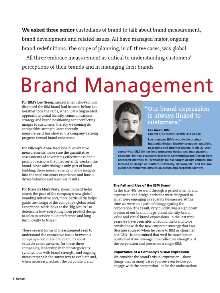 Brand Management in The Real World PDF | PDF | Brand | Advertising