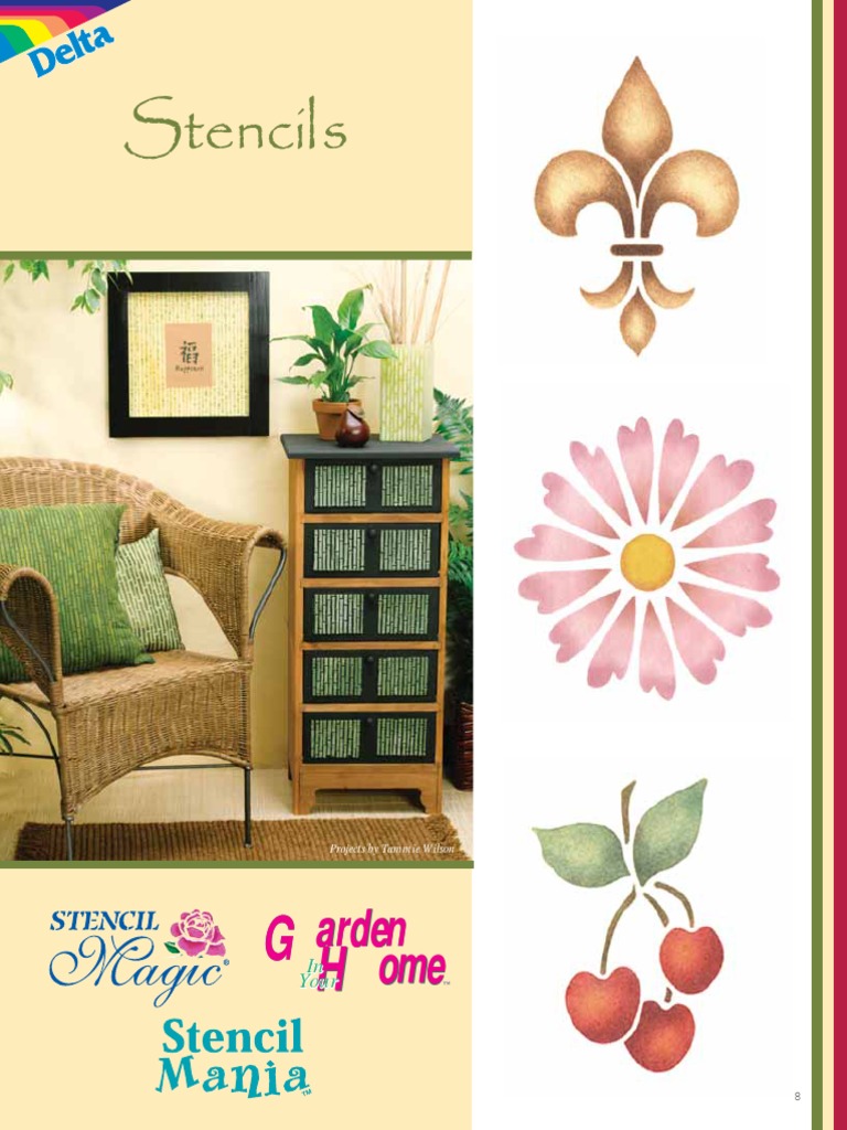 Gen Stencils 1 | PDF | Art Media | Decorative Arts