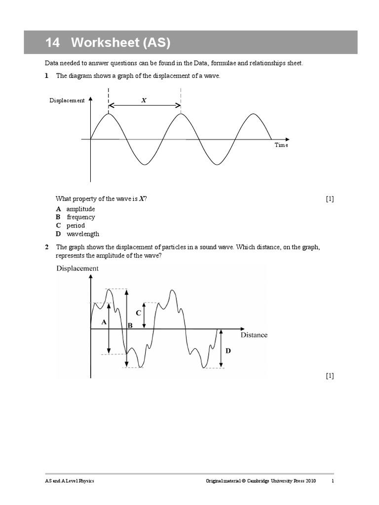 worksheet_14.doc | Amplitude | Waves