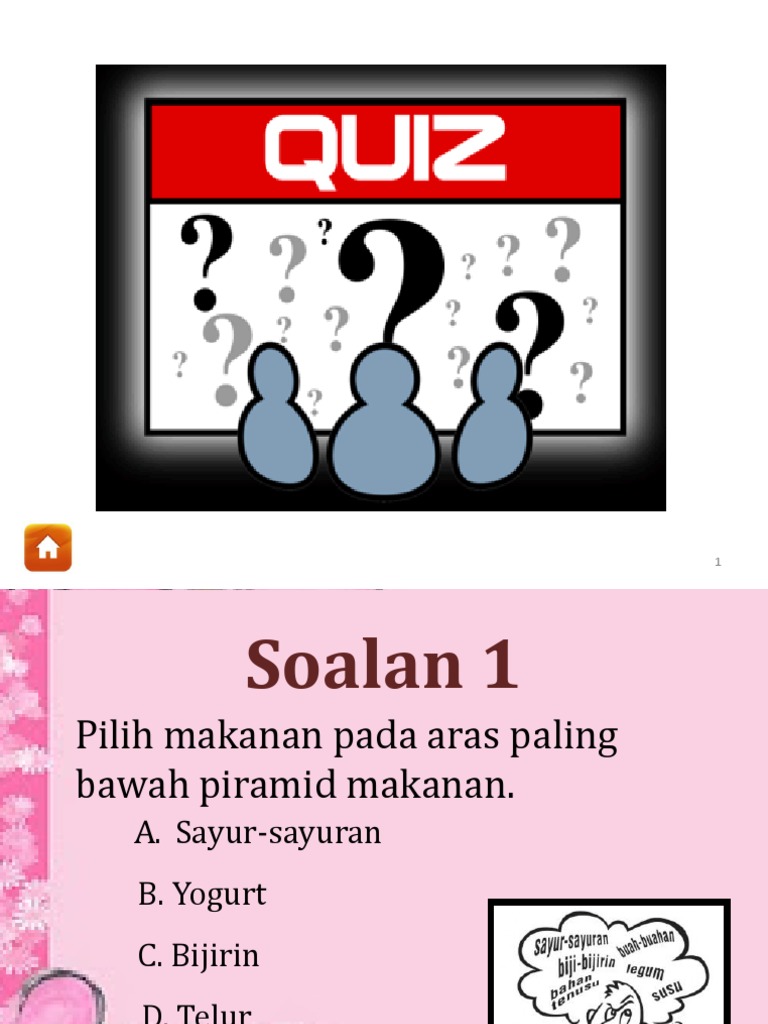 Kuiz Piramid Makanan | PDF