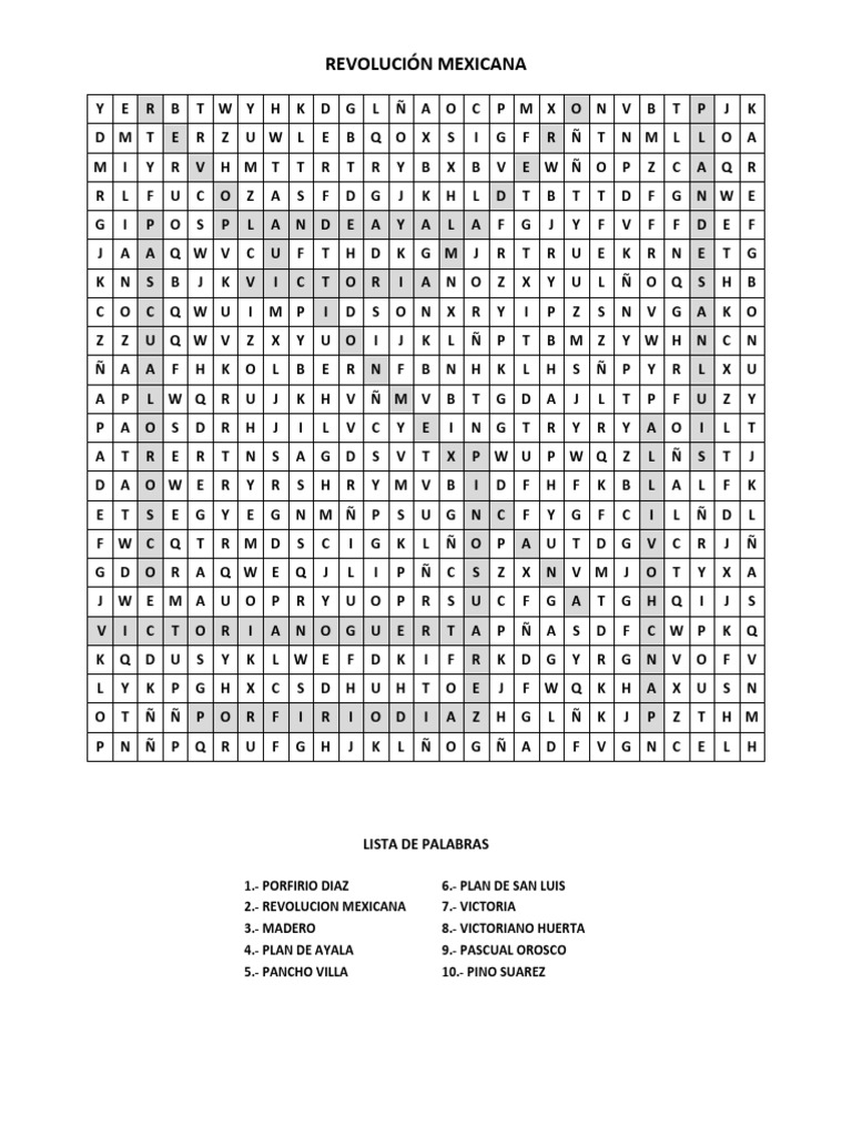 Sopa de Letras | PDF | Guerras Proxy | Viejo oeste americano