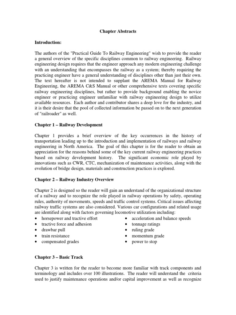 01 - Practical Guide Torrailway Engineering PDF | PDF | Track (Rail ...
