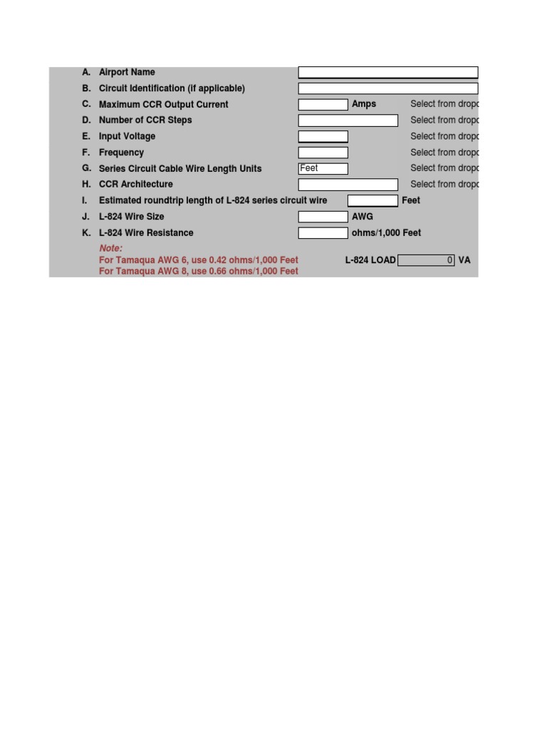 CCR Load Calculator 2014-03-13 | PDF | Transformer | Components