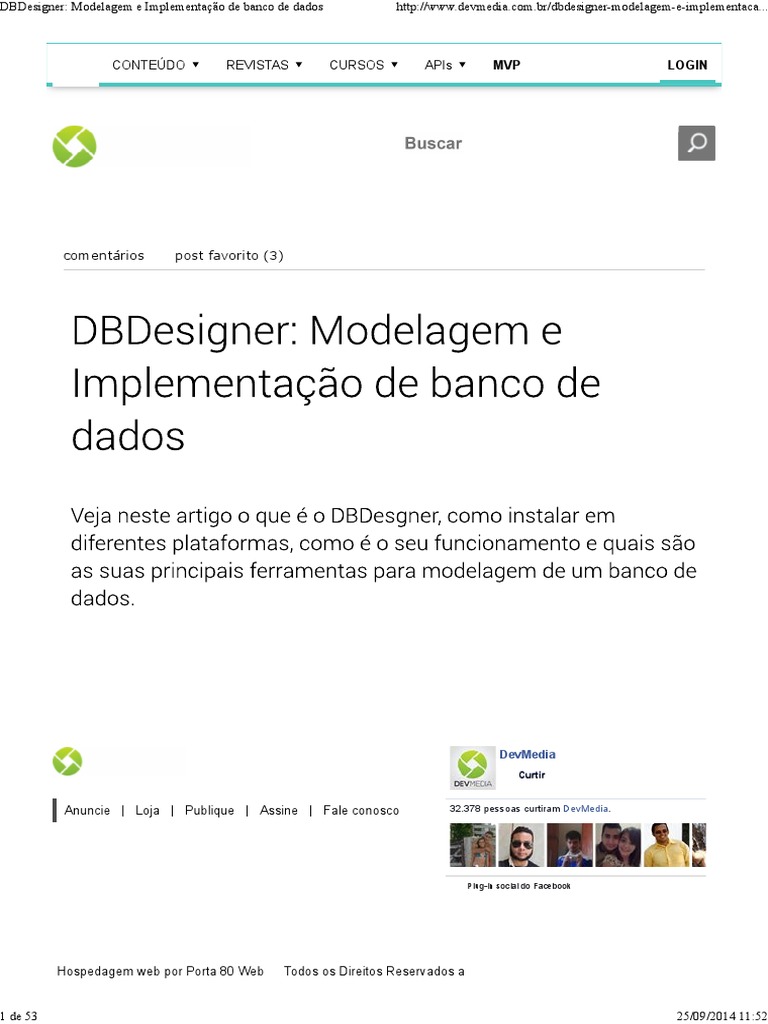 DBDesigner - Modelagem e Implementação de Banco de Dados PDF | Download ...