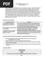 Puppetry 101 Lesson Plan for Grade 3 | PDF | Teachers | Lesson Plan