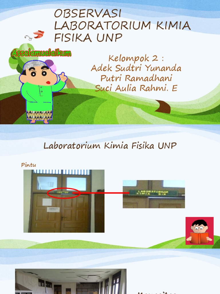 Observasi Laboratorium Kimia Fisika Unp | PDF