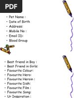 Rush Id Template | PDF