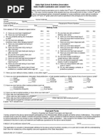 PSAL Form PDF | PDF | Heart | Clinical Medicine