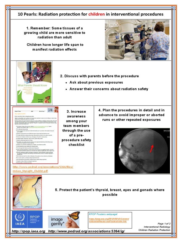 Pediatric Radiation Safety Tips | PDF | Self-Improvement | Wellness