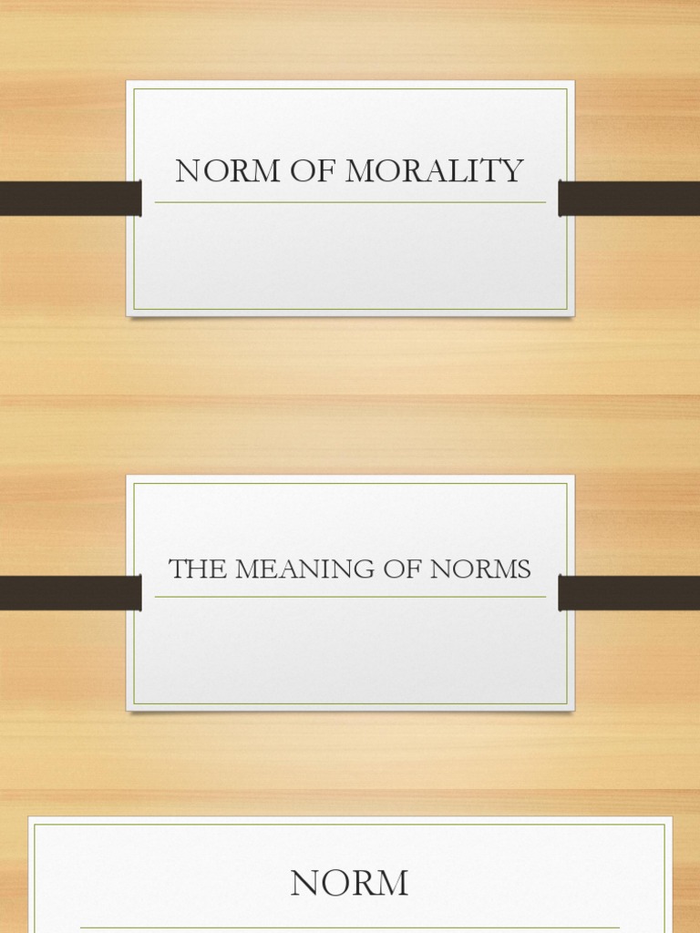Norm of Morality | PDF | Conscience | Thomas Aquinas