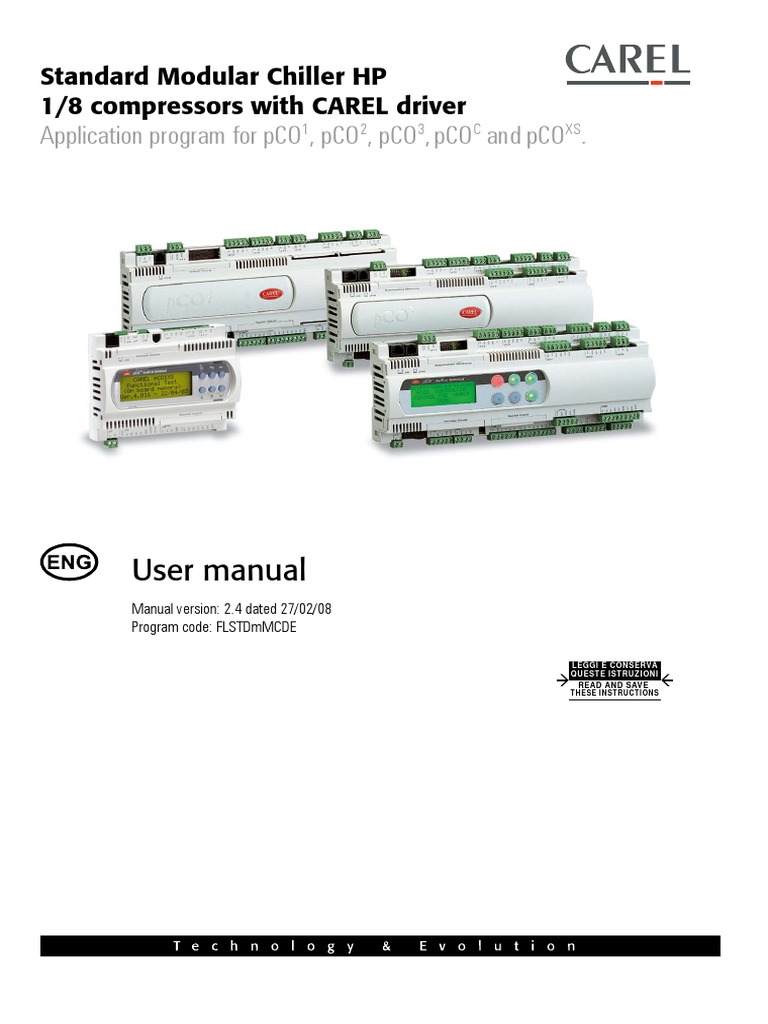 Carel Controler PDF | PDF | Heat Pump | Heating, Ventilating, And Air ...