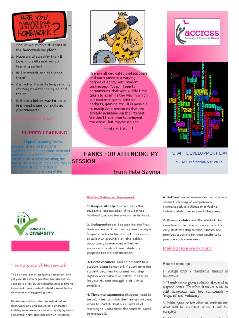 Sample Brochure | PDF | Homework | Behavioural Sciences