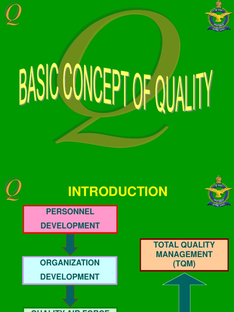 Basic Concept of Quality | PDF | Quality (Business) | Business