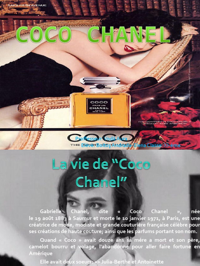 Coco Chanel | PDF | Parfumerie | Vêtements