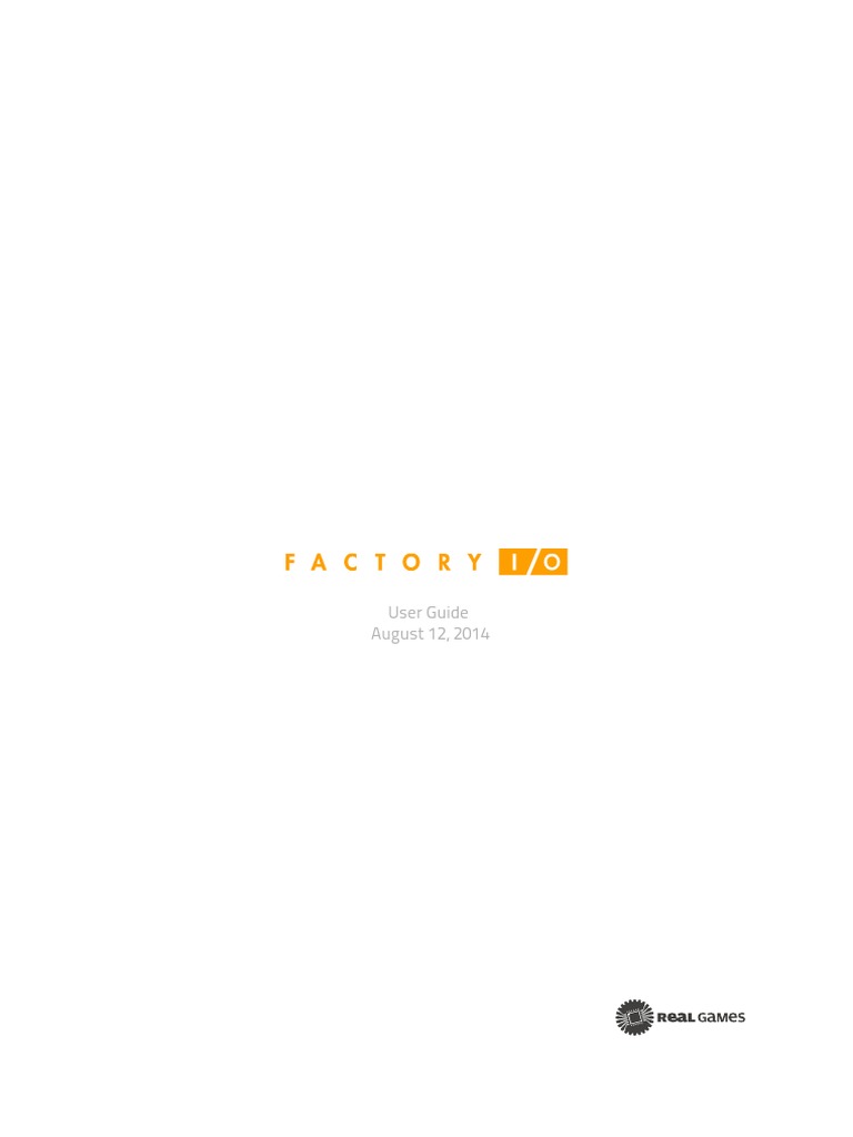 FactoryIO User Guide en PDF | PDF | Areas Of Computer Science ...
