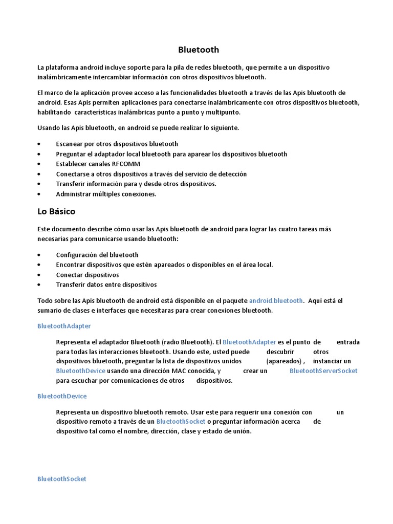 Bluetooth PDF | PDF