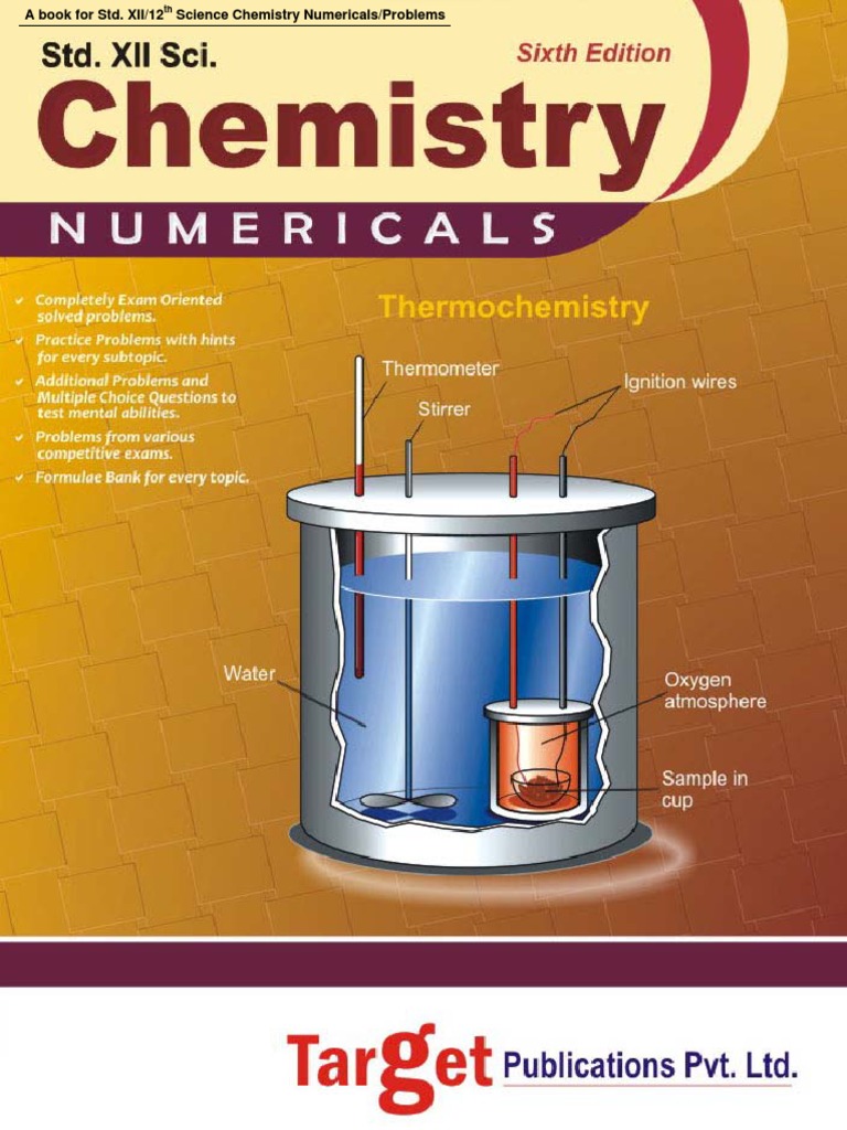 Xii Chemistry Numericals | PDF | Crystal Structure | Ionic Bonding