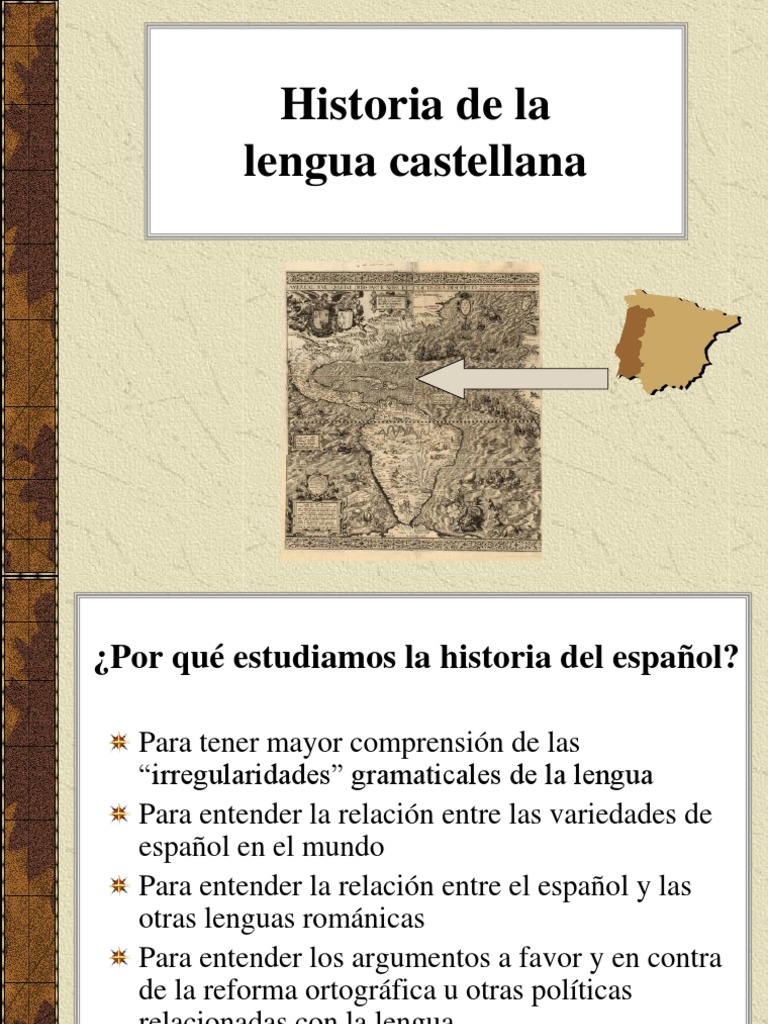 Origen Del Espanol | PDF | Estudios de idiomas extranjeros | Clásicos
