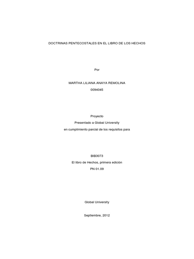 Doctrina de La Obra Subsiguiente | PDF | Bautismo Con El Espiritu Santo ...