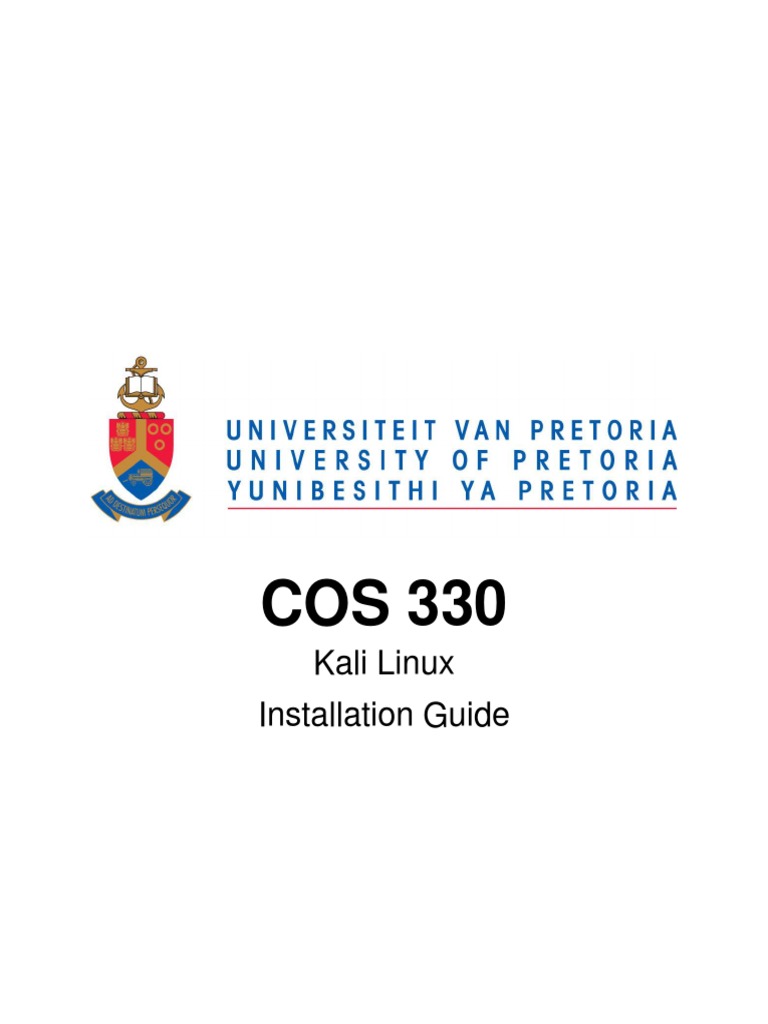 Kali Linux Installation Guide | PDF | Installation (Computer Programs ...