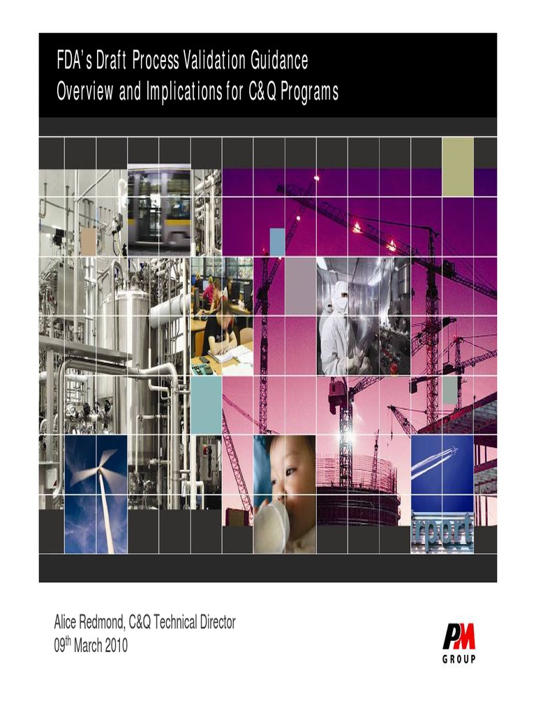 FDA's Draft Process Validation Guidance PDF | PDF | Verification And Validation | Food And Drug ...