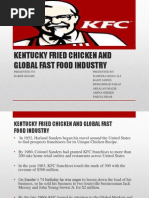 KFC's Global Expansion Strategy | PDF | Fast Food Restaurants | Pepsi Co