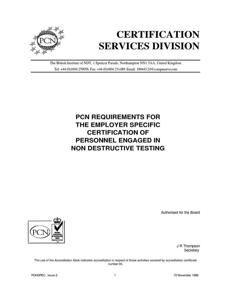 Document Outlining Requirements and Procedures for Employer Specific ...