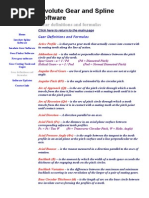 Gear Nomenclature | PDF | Gear | Transmission (Mechanics)