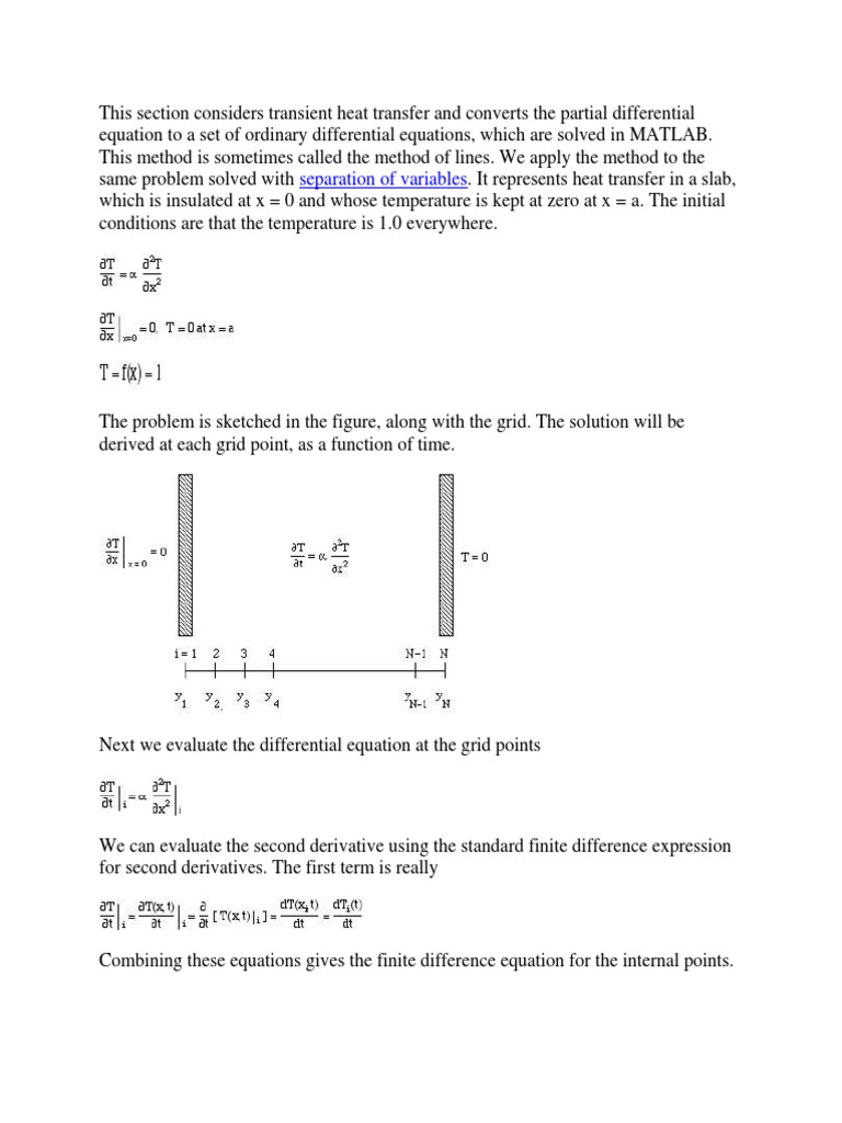 Finite Differences | PDF | Finite Difference | Equations