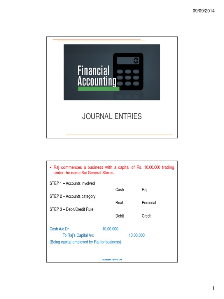 Accounting Journal Entries | PDF | Debits And Credits | Economies