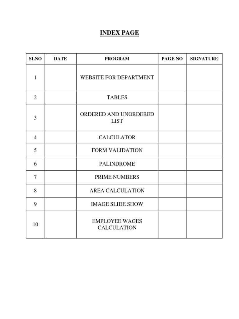 HTML Programs | PDF | Websites | Science