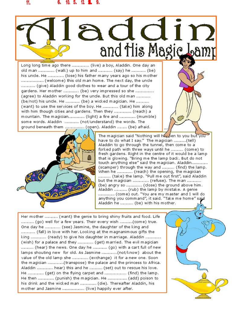The Story of Aladdin: How a Magician's Deception Leads Aladdin to ...