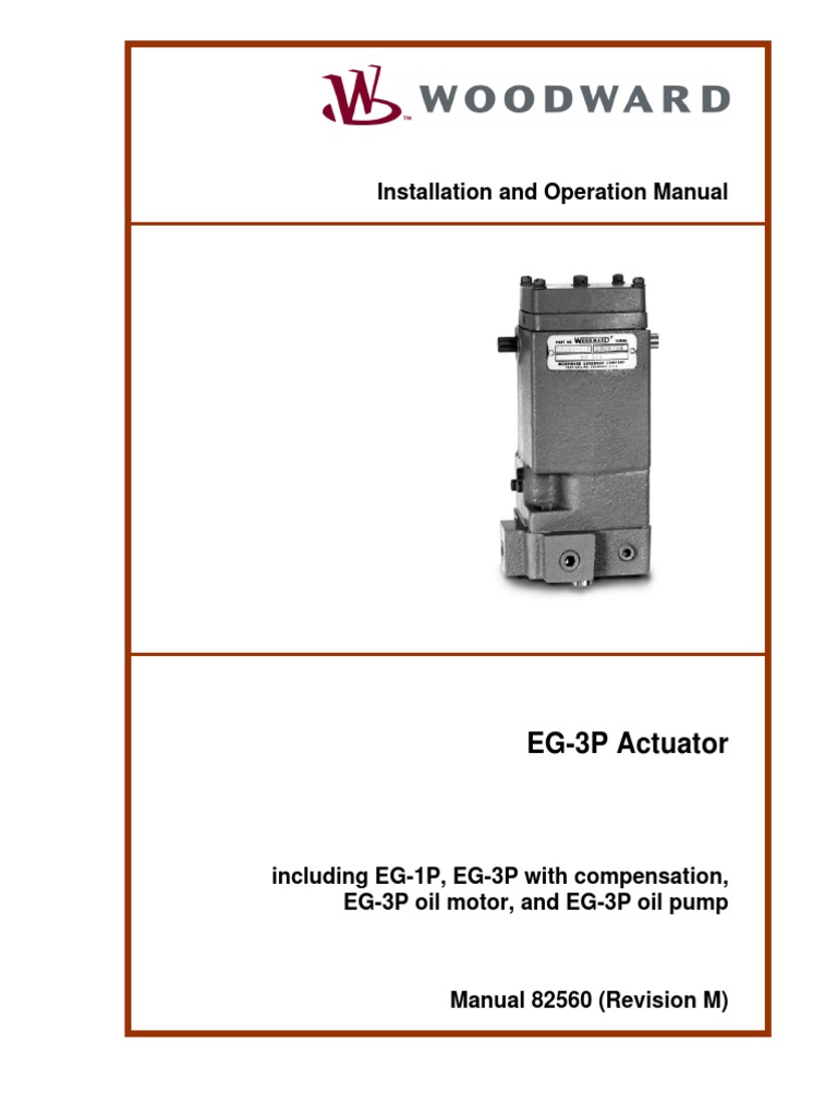 EG-3P Actuator PDF | PDF | Valve | Actuator