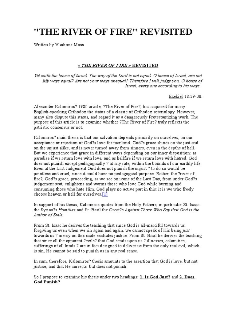 The River of Fire | PDF | Cultural Anthropology | Spirituality