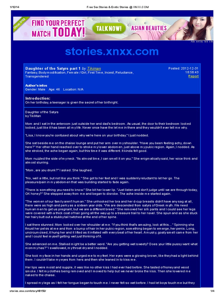 Daughter Of The Satyrs 1 Pdf Human Sexuality Sex