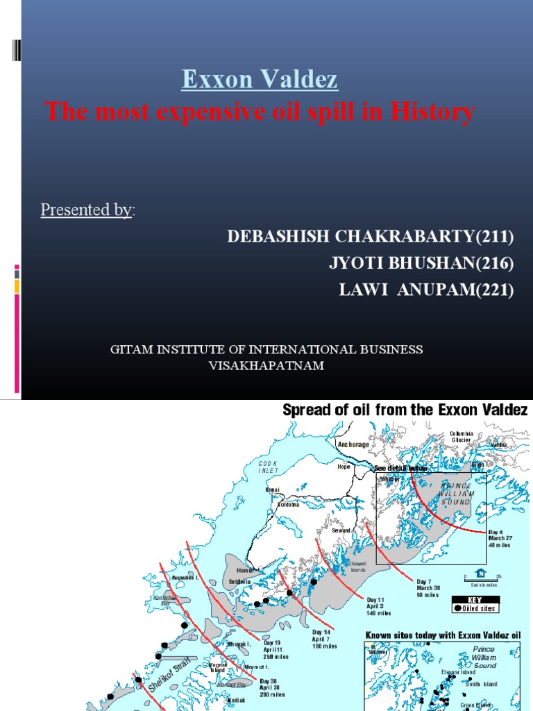 Exxon Valdez Oil Spill Overview | PDF | Exxon Mobil | Oil Spill