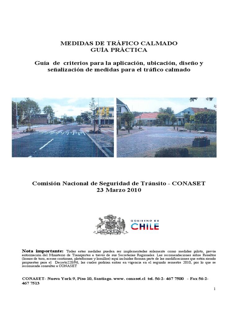 Guia Medidas Trafico Calmado2010 PDF | PDF | Informática | Tecnología