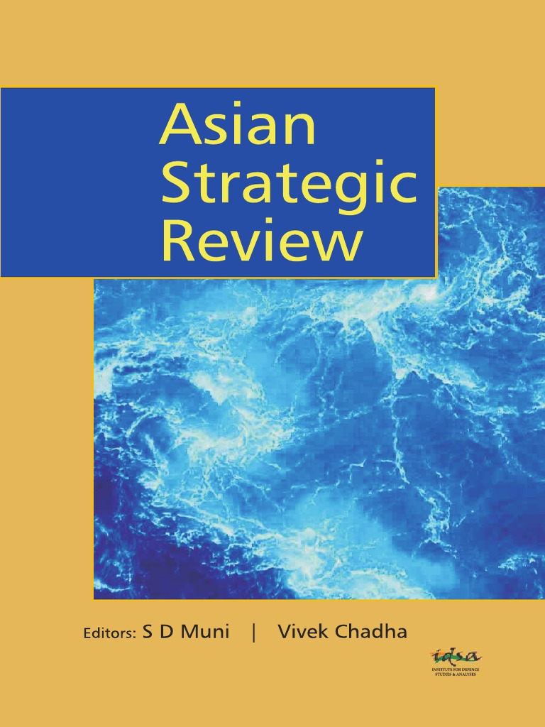 Asian Strategic Review | PDF | Politics