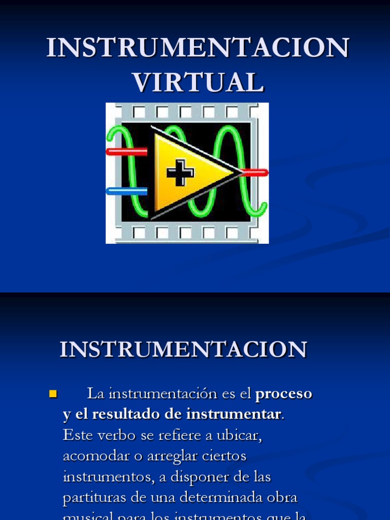 Instrumentacion Virtual | PDF