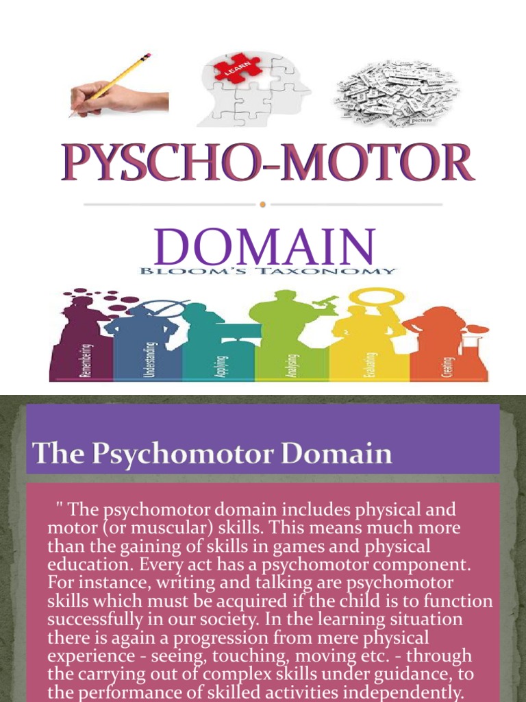 Psychomotor | PDF | Perception | Learning