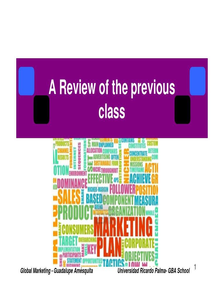 Global Marketing Strategies Review | PDF