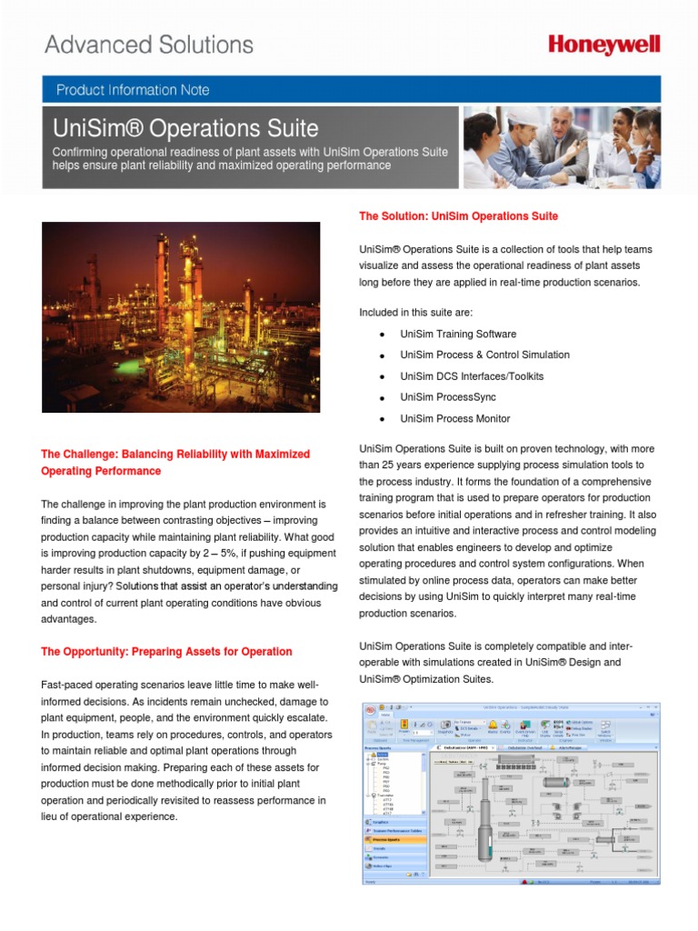 Unisim Operations PIN R400 | PDF | Simulation | Graphical User Interfaces