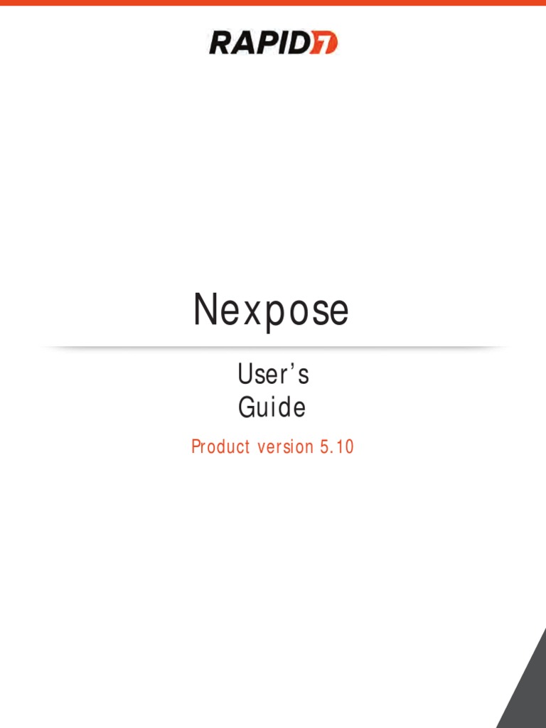 Nexpose User Guide PDF | PDF | Command Line Interface | Login