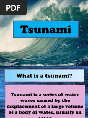 Tsunamis For Kids Powerpoint