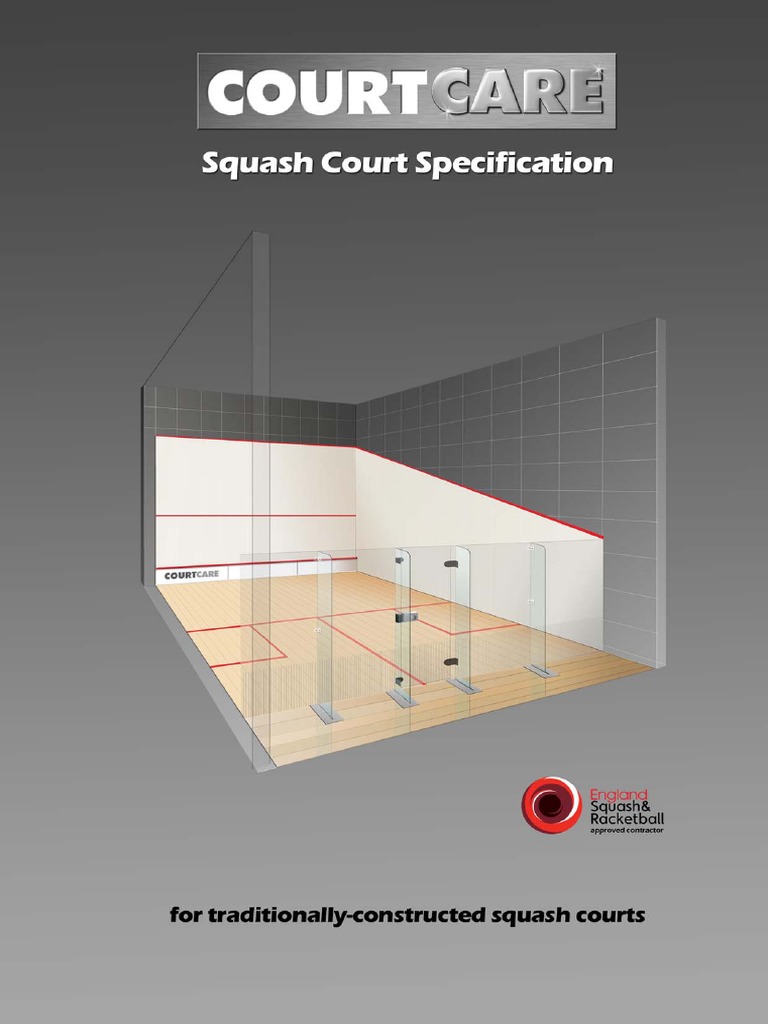 Squash Court Construction Specifications | PDF | Brick | Specification ...