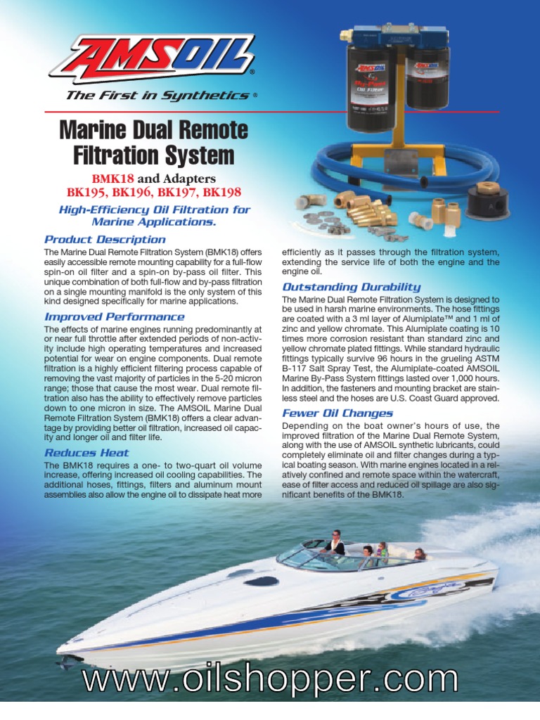 Marine Dual Remote Filtration System Order Online at | PDF | Filtration ...